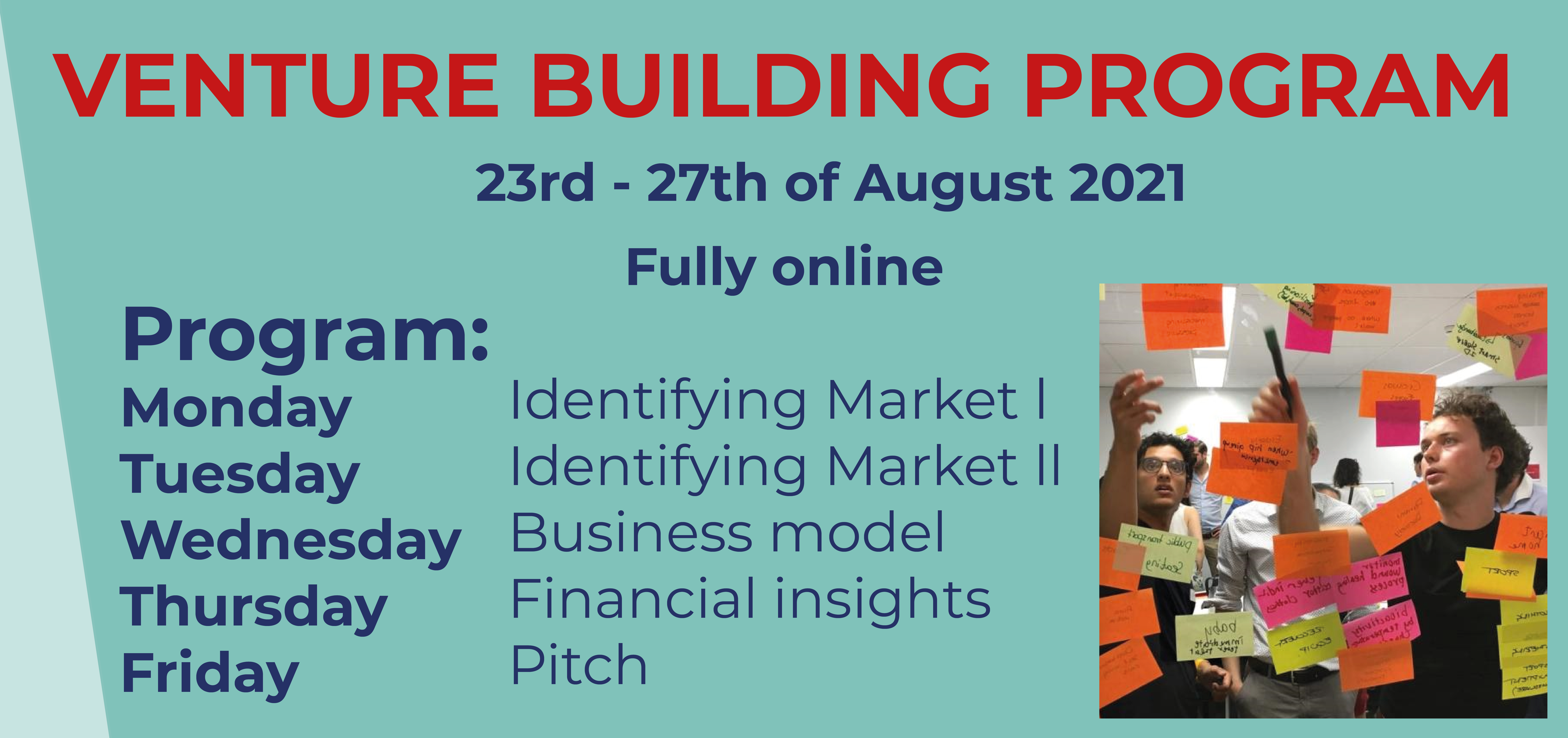 Venture Building Program | SensUs